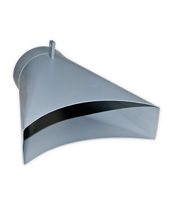 Absaughauben für industrielle Prozesse